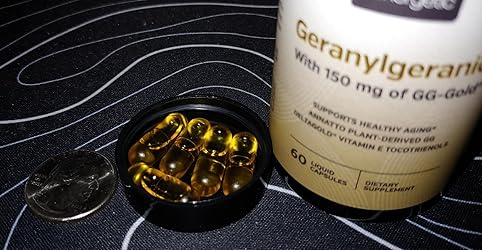 Amazon.com: Sunergetic Premium Geranylgeraniol Supplement - GG-Gold ...