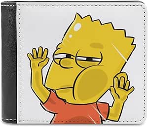 Amazon.co.jp: The Simpsons Bifold Wallet, Bill Compartment, PU Leather ...