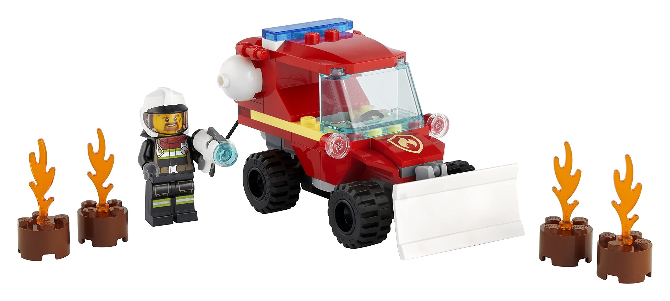 LEGO 60279 City Fire Hazard Truck Toy, Fire Engine with Firefighter ...