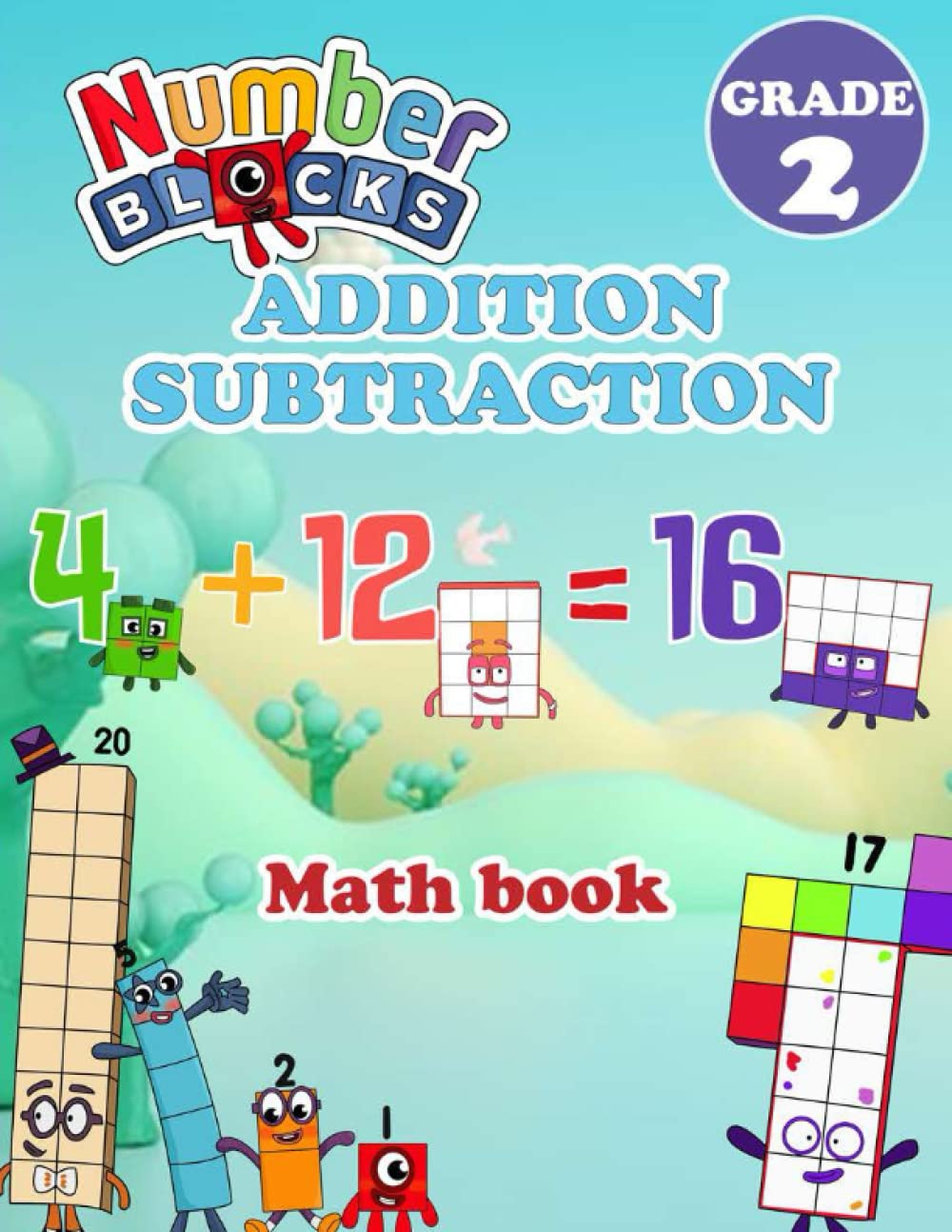 Buy Numberblocks Addition Subtraction Math Book: Math Workbook Grade 2: ...