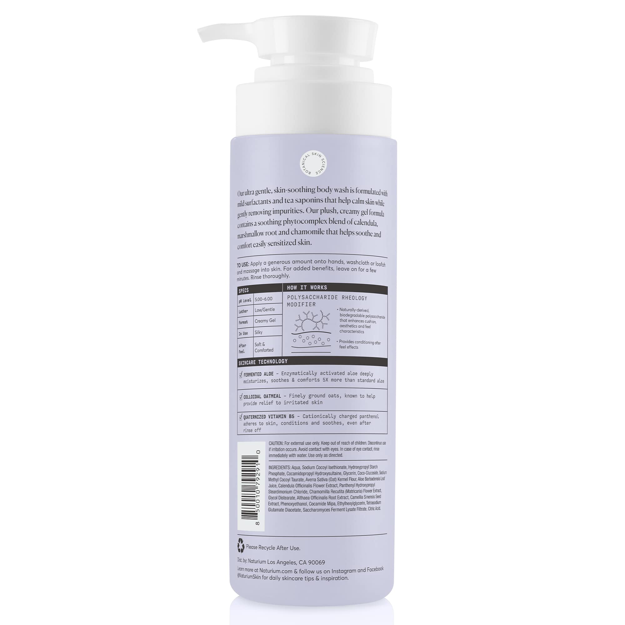 Snapklik.com : Naturium The Soother Sensitive Skin Body Wash