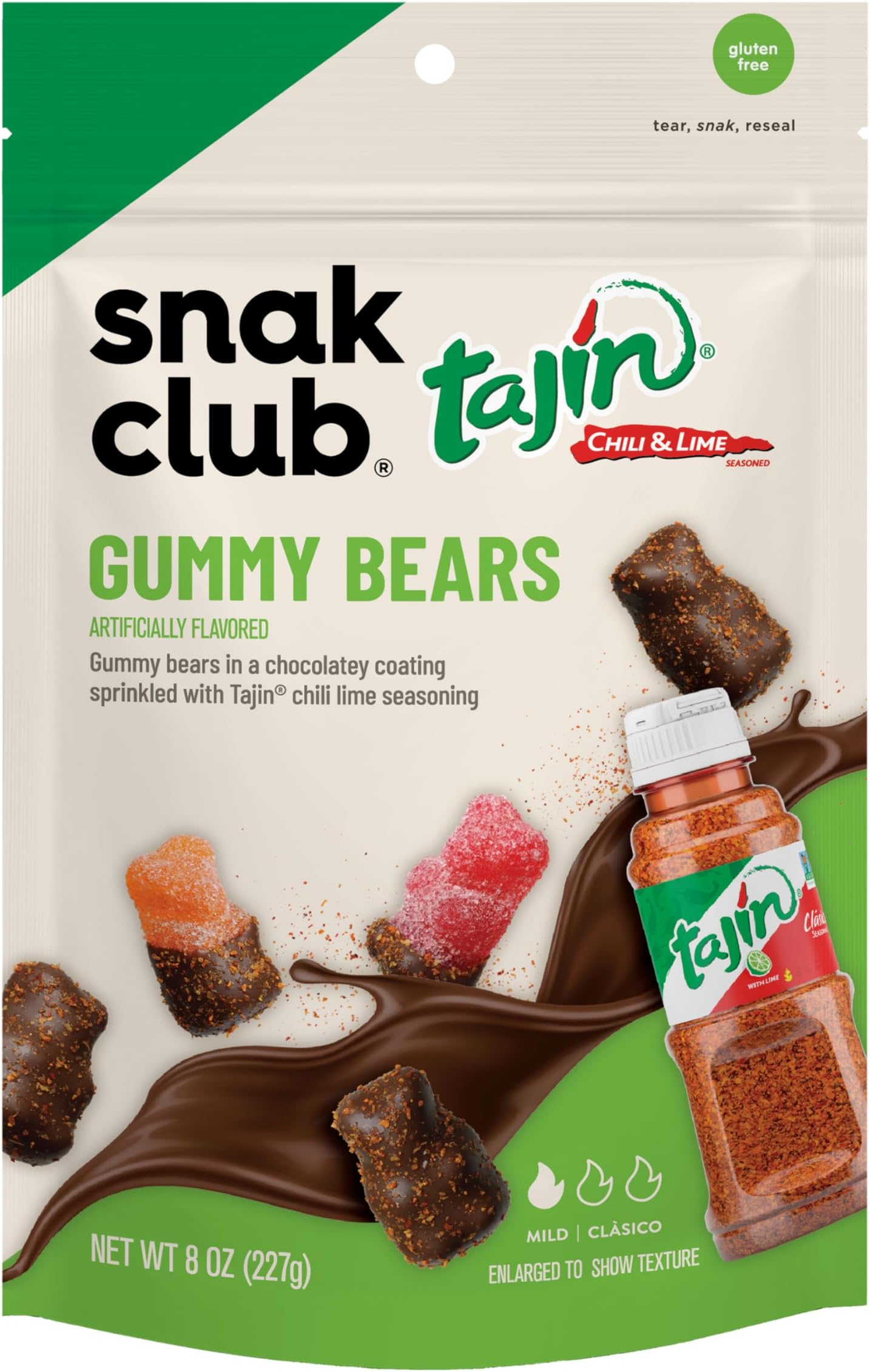 Amazon.com : Snak Club Tajin Valentine's Heart Gummies Multipack - 16ct ...