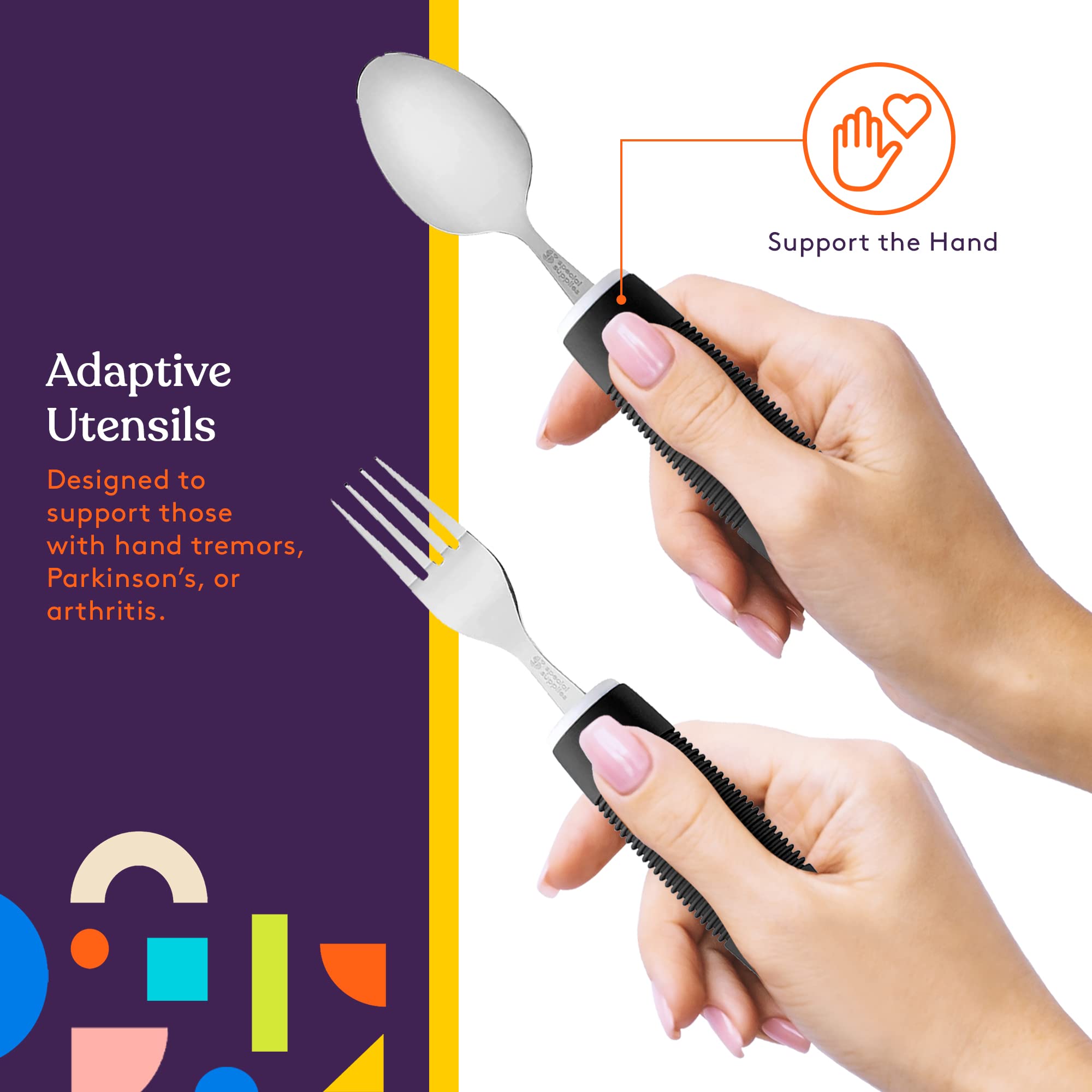 Adaptive Writing Utensils Deluxe Built Up Foam Utensils | Adaptive