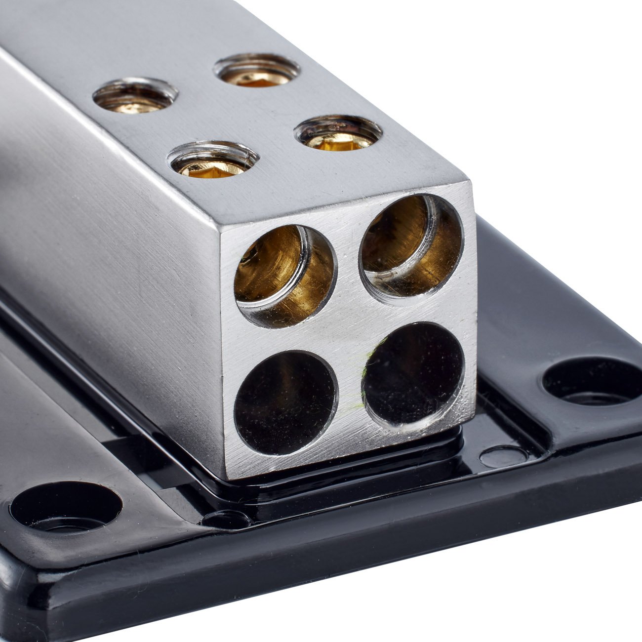 Snapklik.com : InstallGear 4 AWG Power Distribution Block - 4 Gauge In