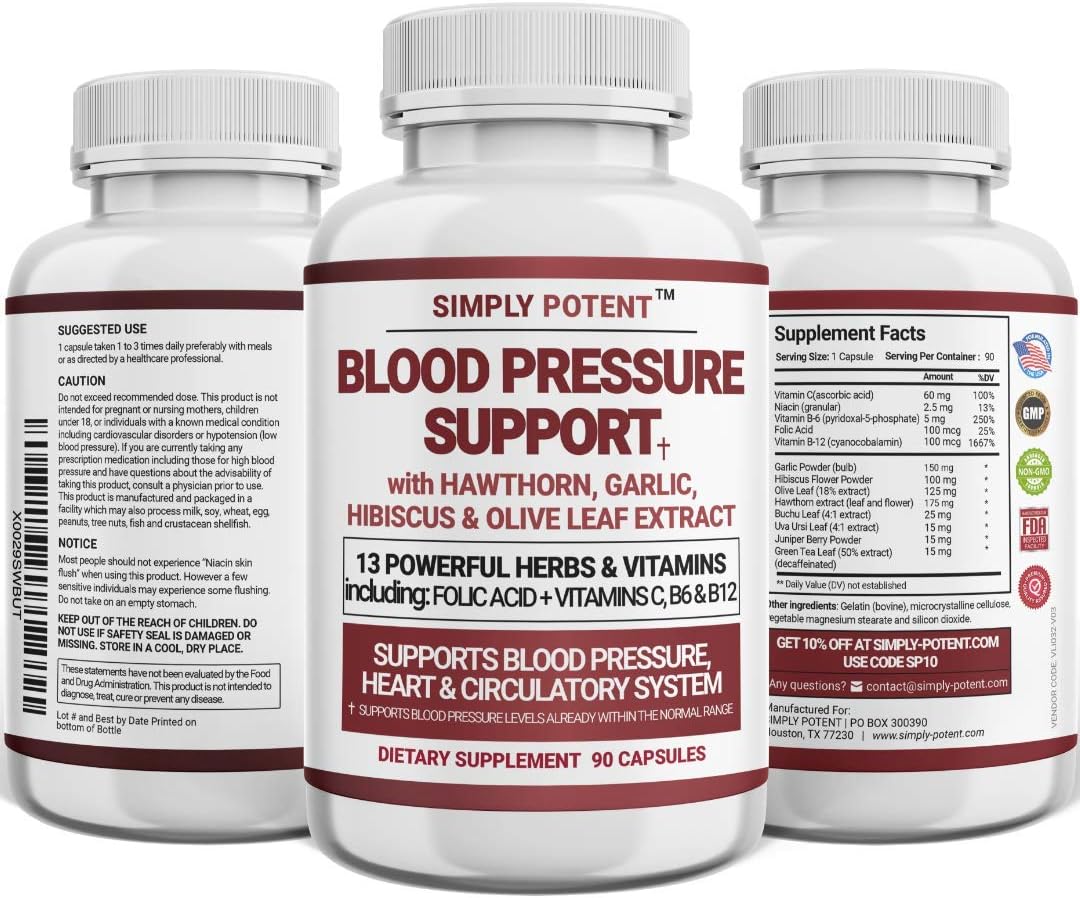 Amazon.com: Redd Remedies, 120/80 Care, Promotes Healthy Blood Flow ...