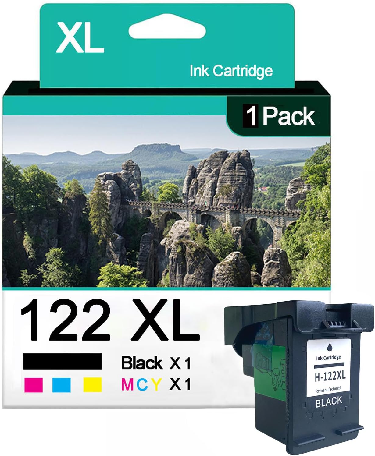 Amazon.com: 122XL Ink Cartridges Compatible for HP Deskjet 3050 3050A ...