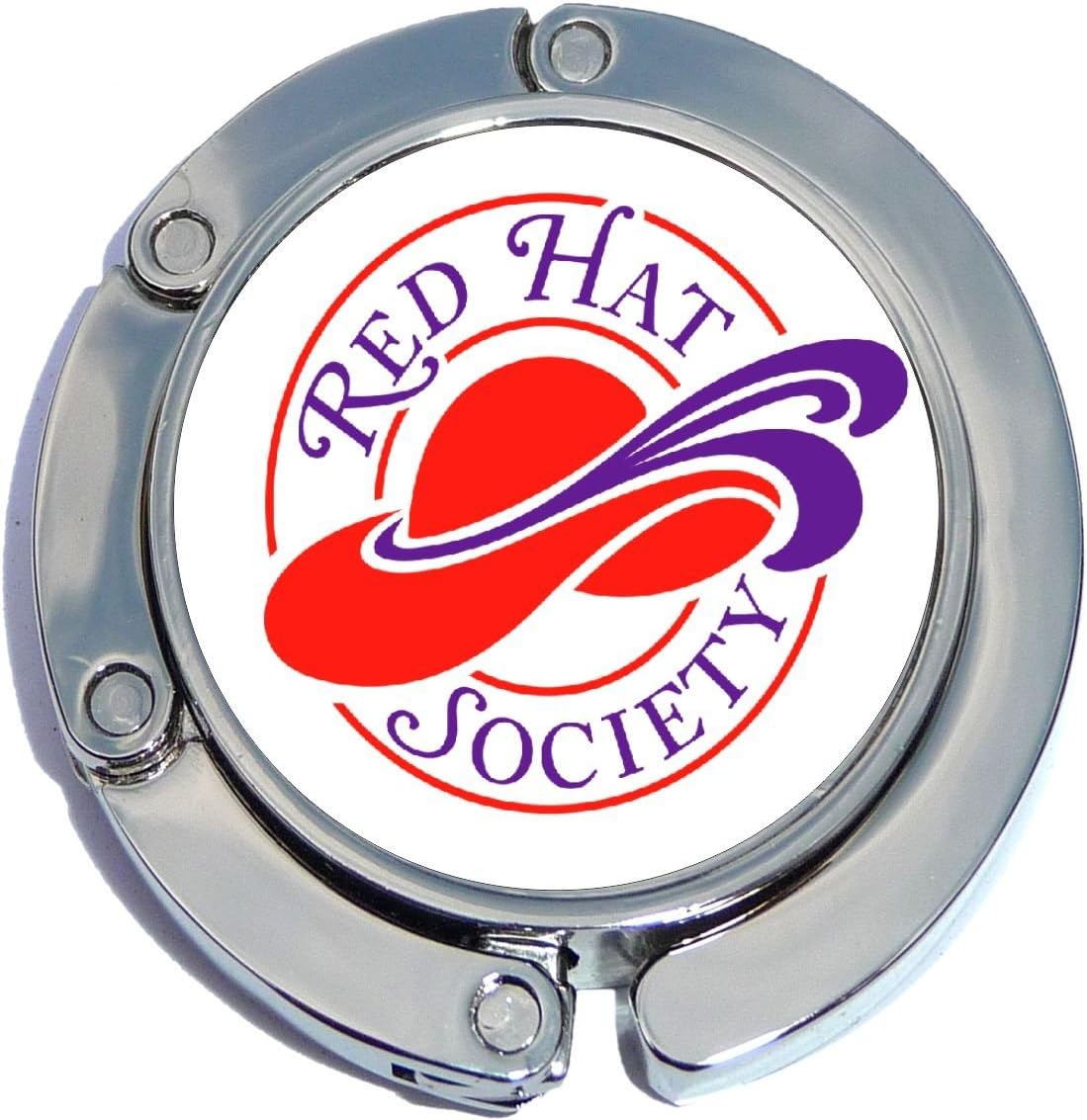 Amazon.com: NewCharms Red Hat Society Photo Purse Hanger and Pouch ...