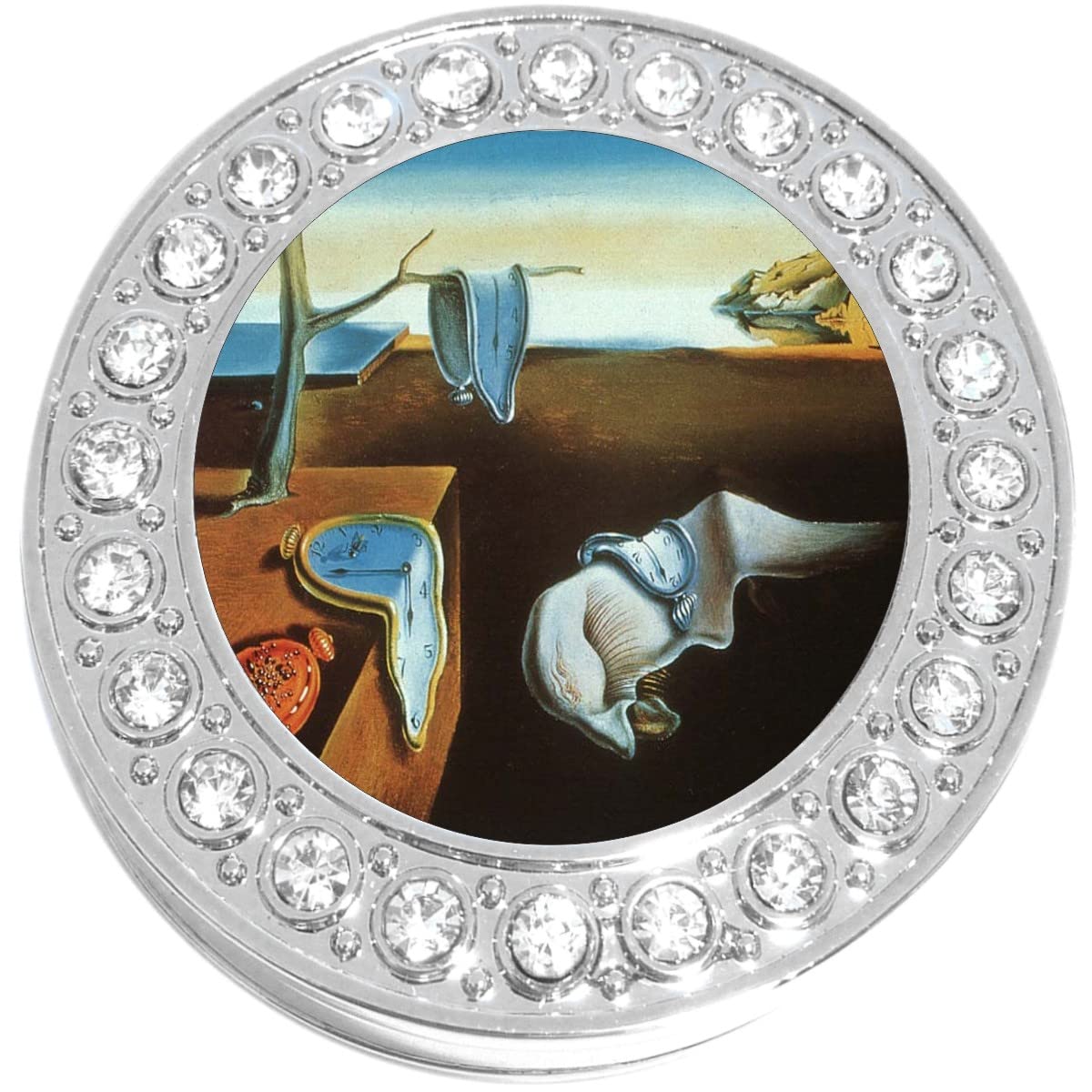 Dali Melted Clock Bedazzle