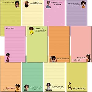 Amazon.com : Hotop 12 Pack Funny Notepads for Coworkers Fun Novelty ...