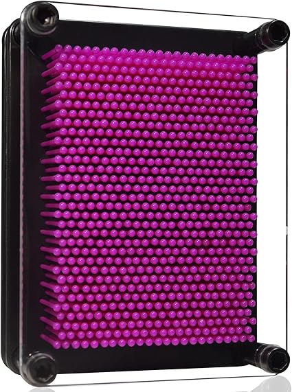 Amazon.com: Foreverkeyu 3D Pin Art Toy 5*3.75in Pin Art Sensory Fidget ...