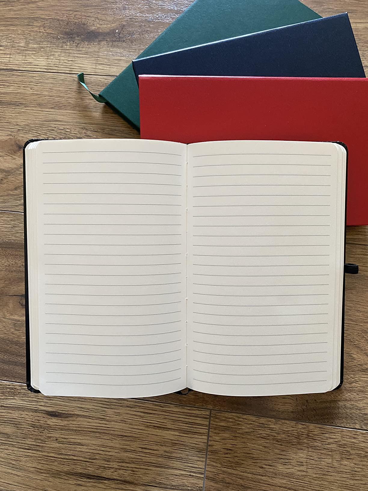 WallDeca Lined Journal Notebooks 4 Pack | Hard Cover, 240 Pages ...