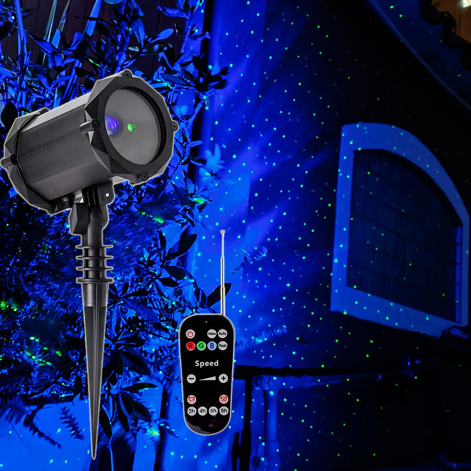 Amazon.com: LedMall Remote Control 2 in 1 Firefly Green Laser and ...