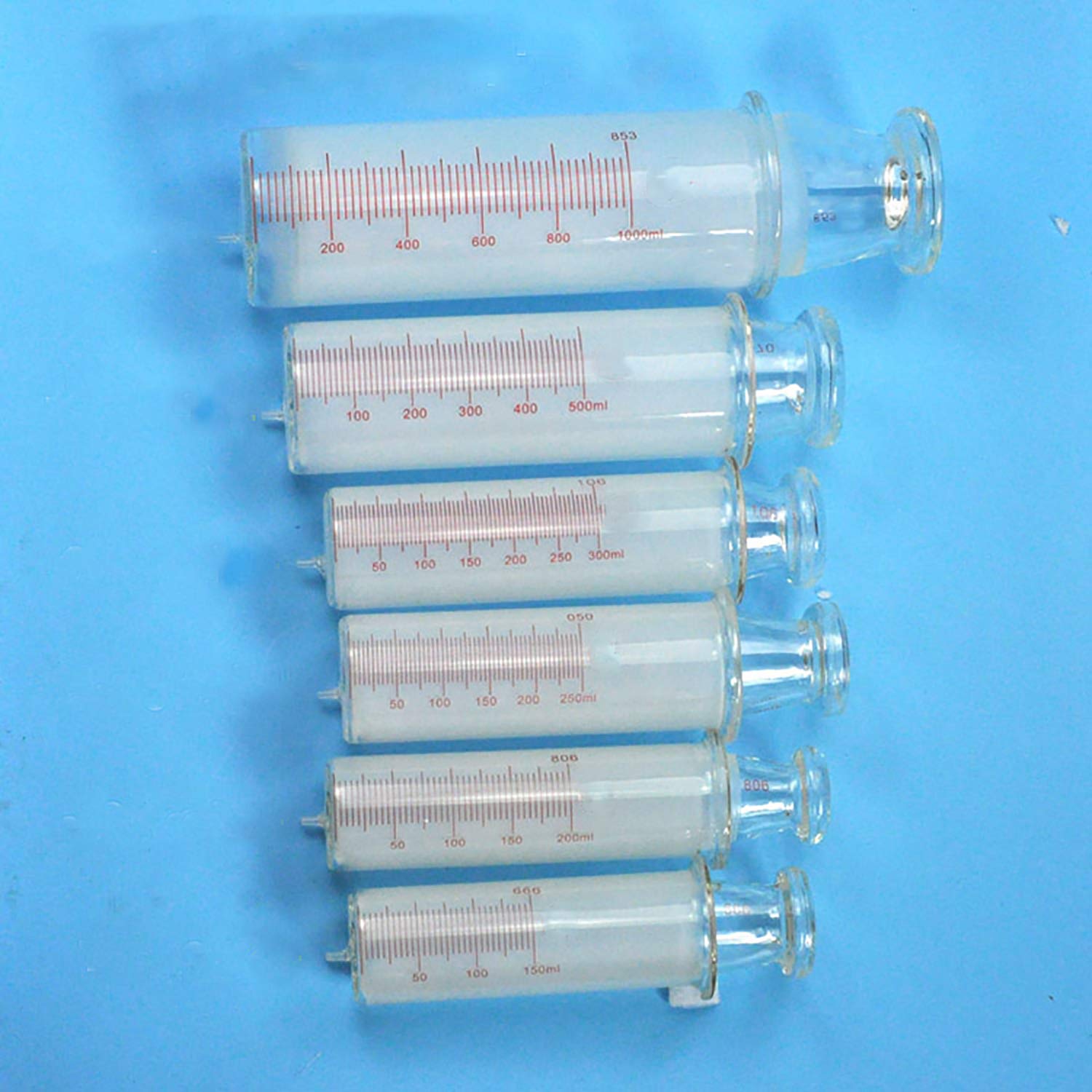 Amazon.co.jp: KMICO 1000mL Glass syringes, Glass Injector : ホーム＆キッチン
