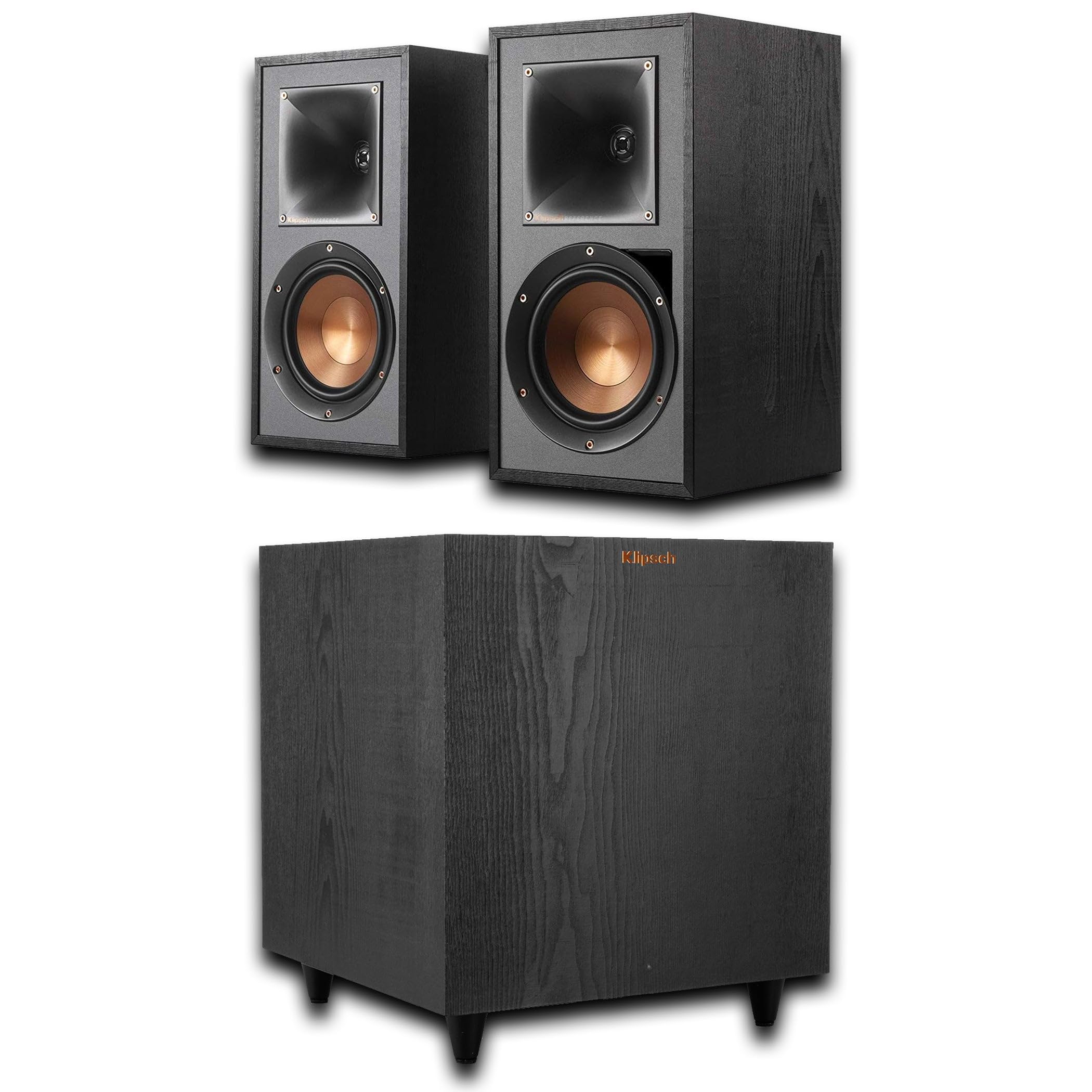 Amazon.com: Klipsch R-51PM Powered Bluetooth Speakers (Pair) with R ...