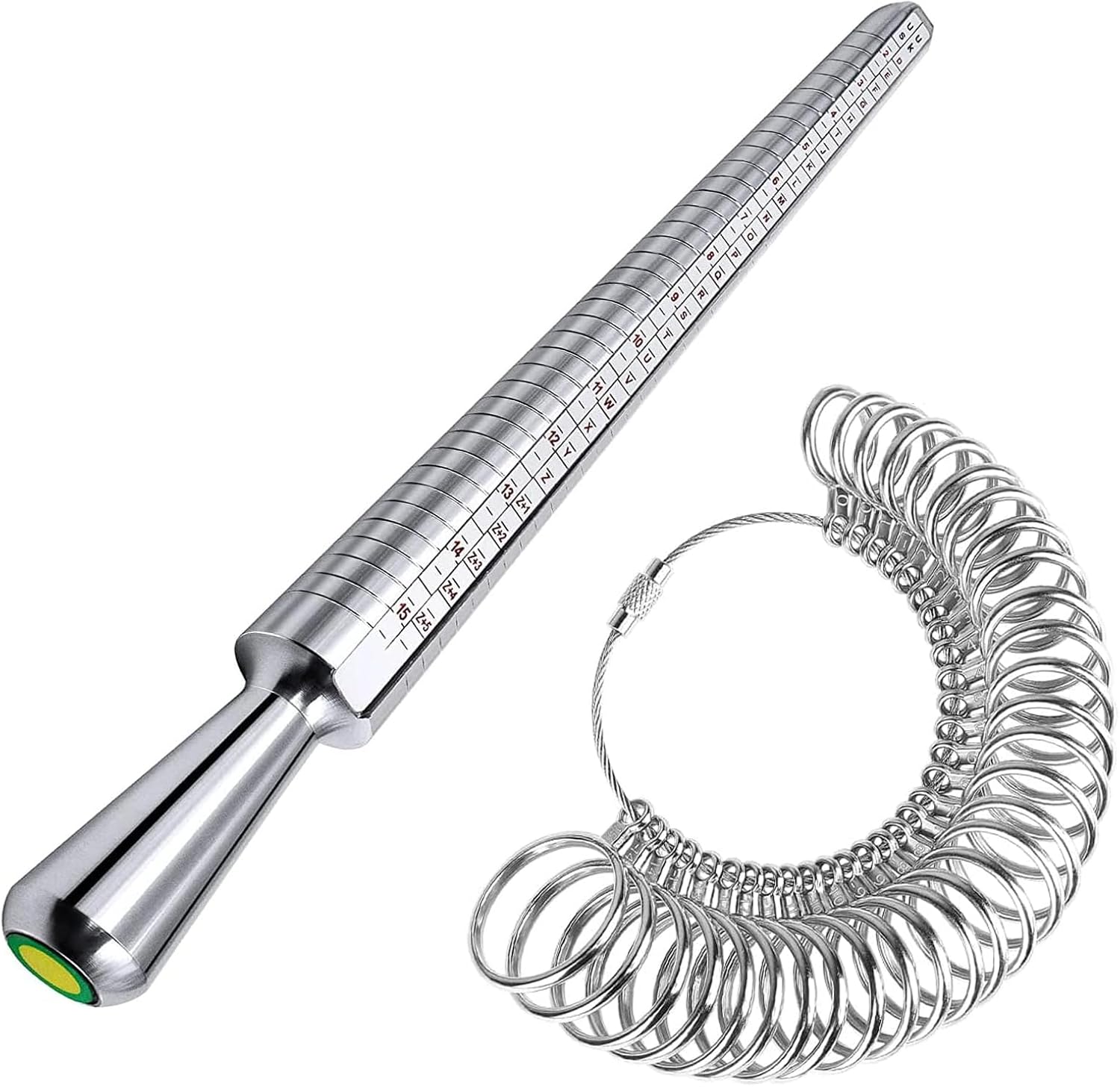 Ring Sizer UK Ring Measurement Tool, UK Sizes Finger Ring Size Measure ...