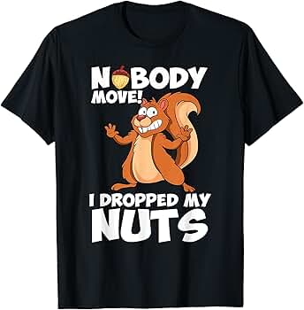 Dramatic Squirrel Drops Nut