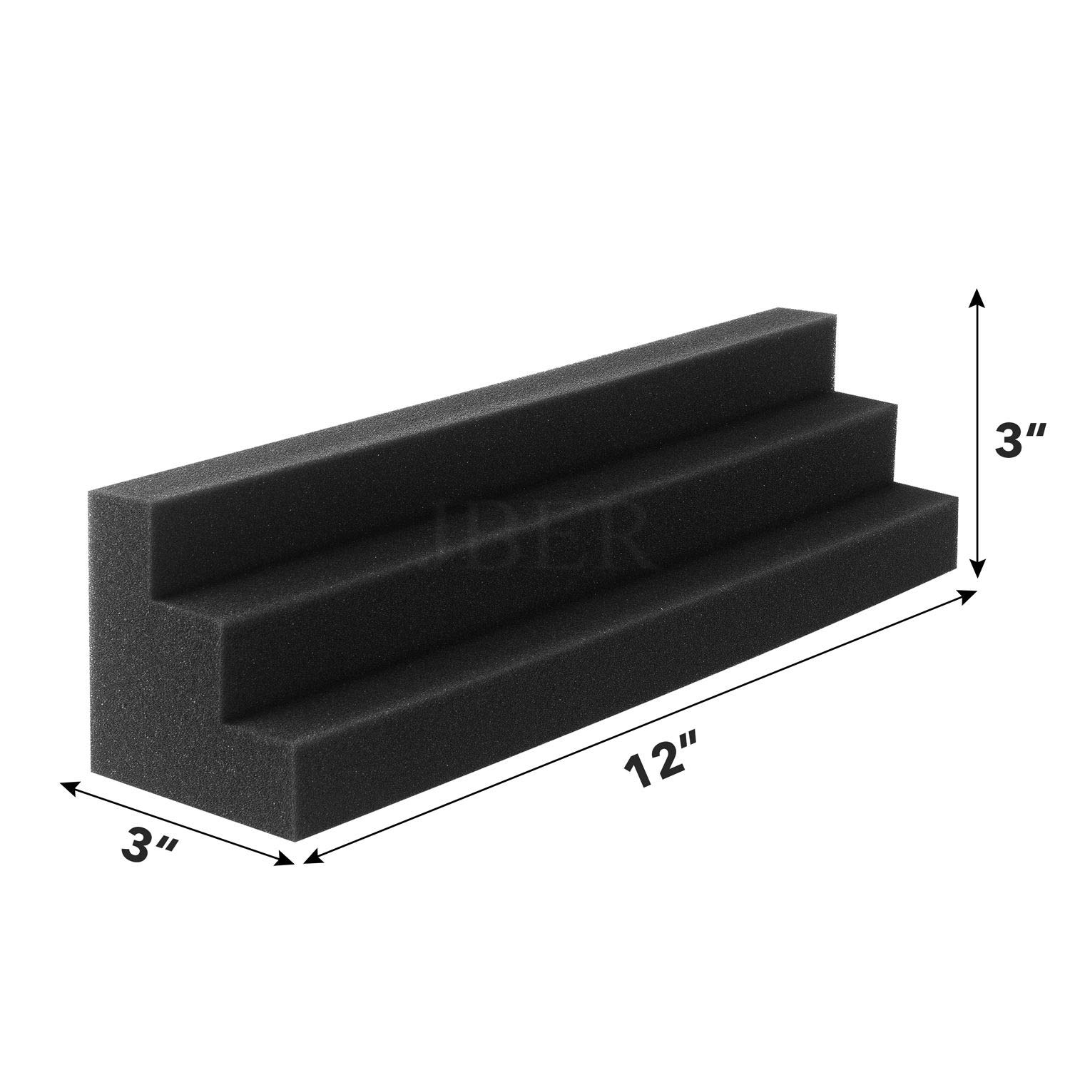 Snapklik.com : JBER Column Acoustic Wedge Studio Foam Corner Block ...