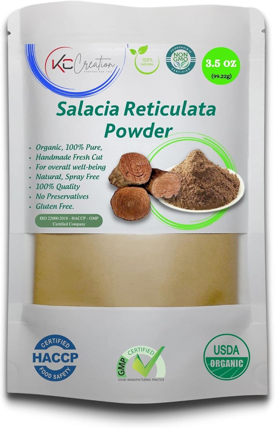 Amazon.com: Salacia Root Powder (Salacia reticulata) for Healthy ...
