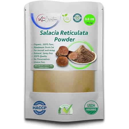 Amazon.com: Salacia Root Powder (Salacia reticulata) for Healthy ...