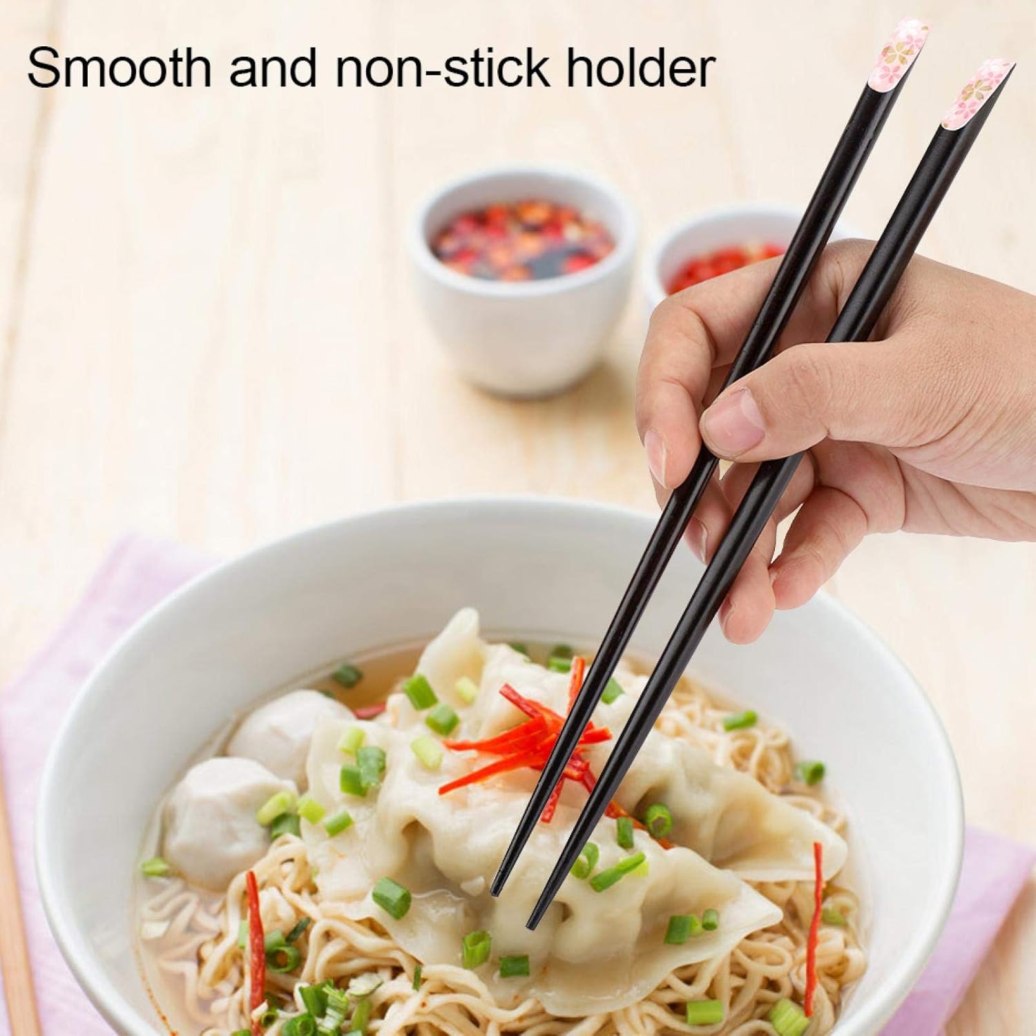 Velaurs Japanese Style Chopsticks, Chopsticks, Wood Chopsticks ...