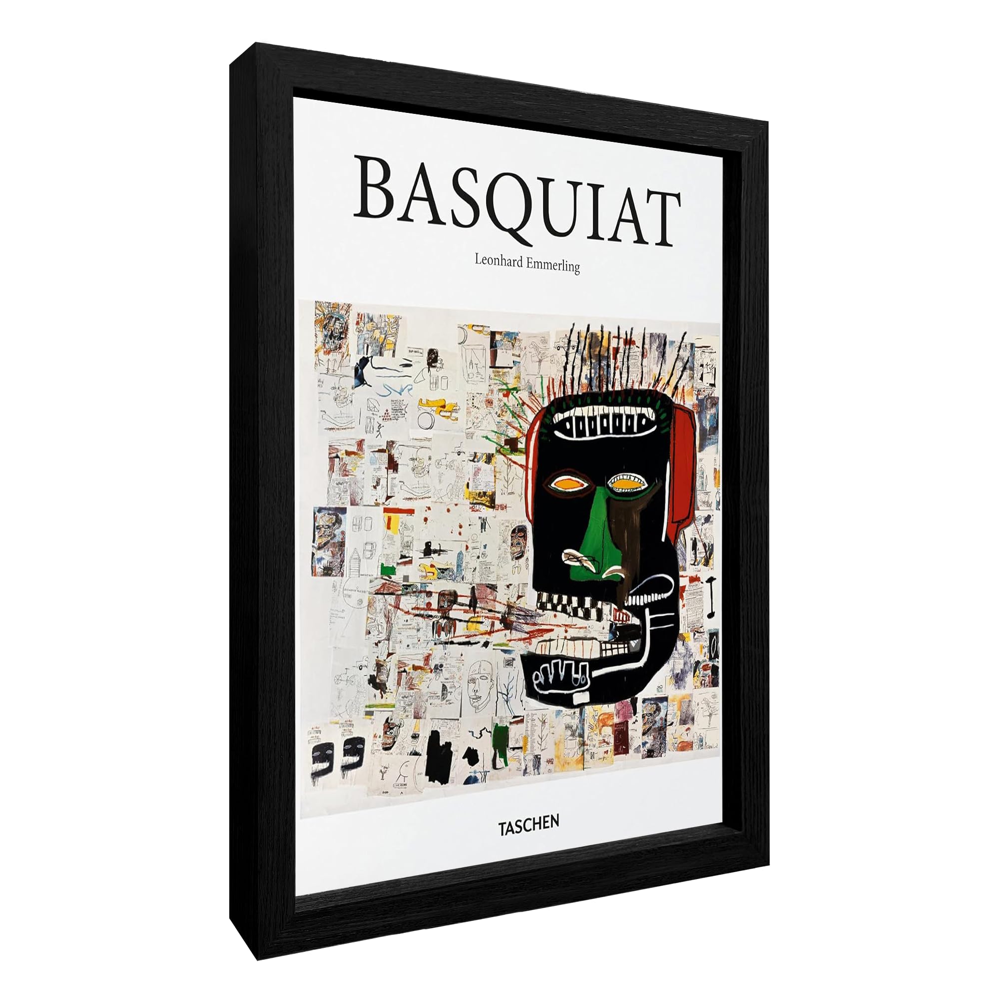 Amazon.com: Framed Basquiat Wall Art, Basquiat Poster Jean Michel ...