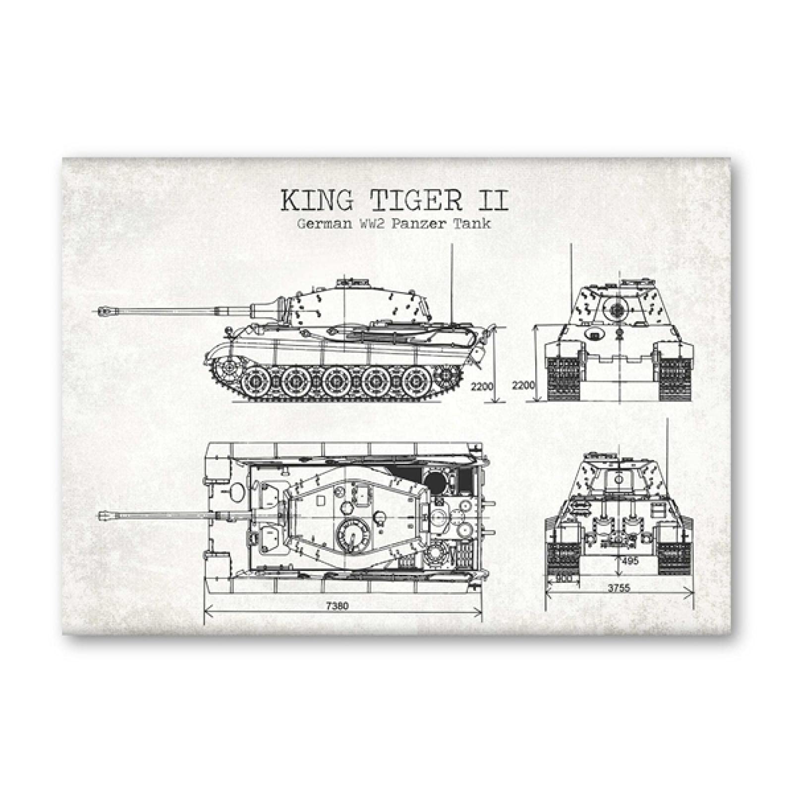 Tiger Tank Blueprints