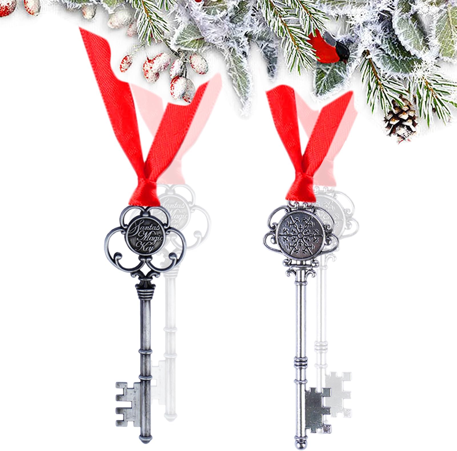 Amazon.com: Woanger Santa Key Santas Magic Key Card Santa's Key for No ...