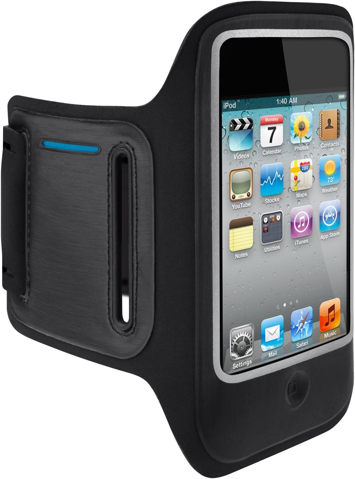 Amazon.com: Belkin DualFit Armband for iPod touch 4G (Black) : Electronics