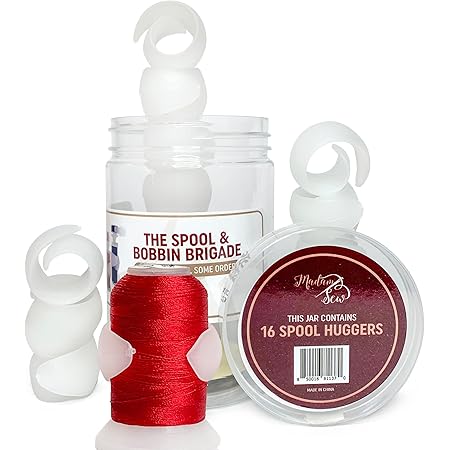 Amazon.com: Lot of 48 Embroidery/Sewing Machine Thread Spools Savers ...