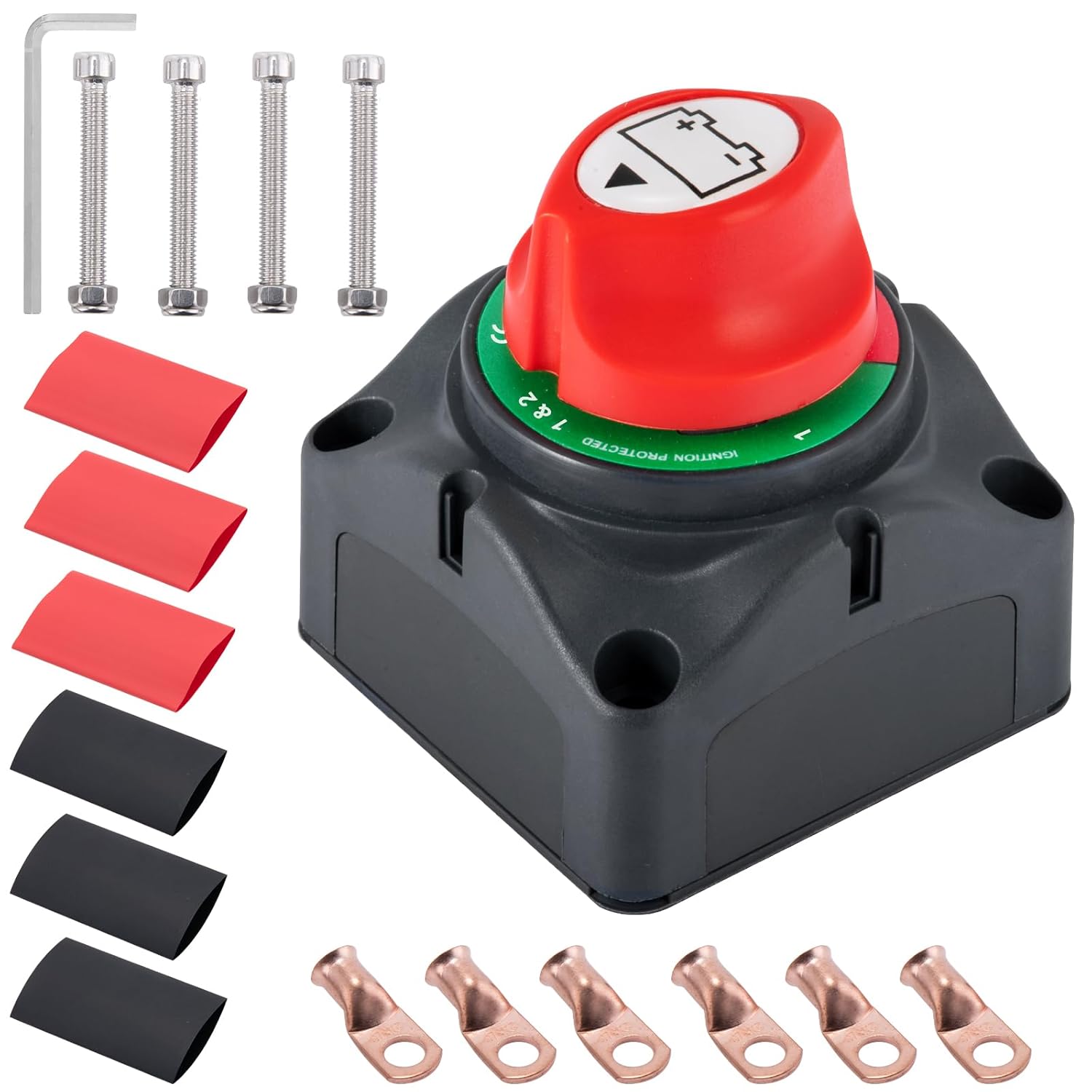 Amazon.com: RV Battery Disconnect Switch 12V: Battery Master Cut Shut ...