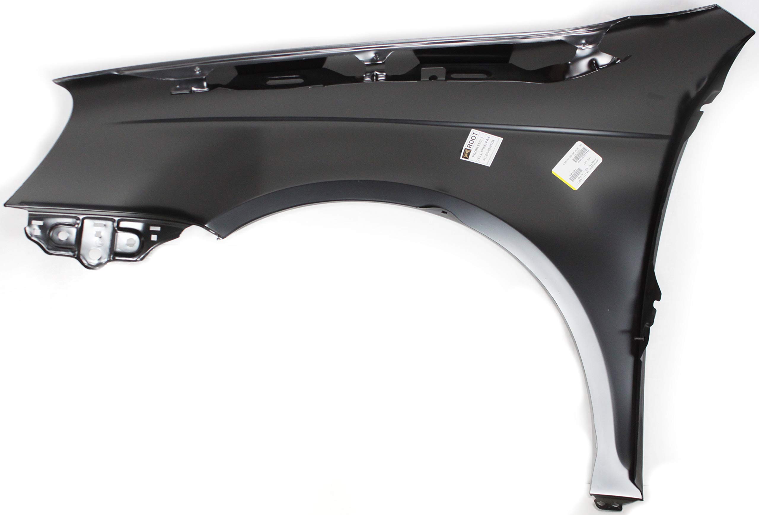 Passenger Side Fender Evan-Fischer For 2005-2010 Volkswagen Jetta ...