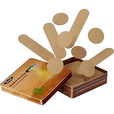 Amazon.com: PATCH Kids Eco-Friendly Bamboo Adhesive Bandages for ...