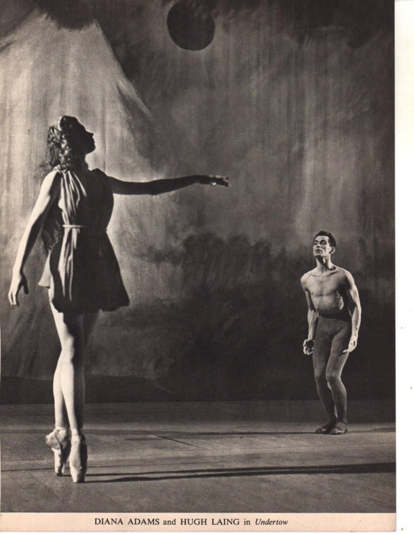 Diana Adams Hugh Laing Ballet original clipping magazine photo 1pg 8x10 ...