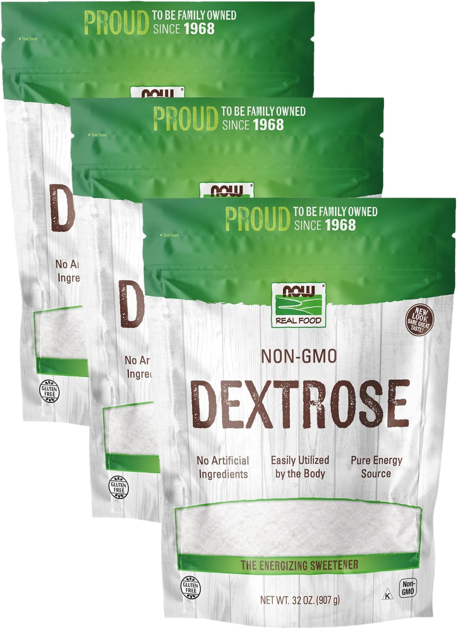 Amazon.com: NOW Foods, Dextrose, Pure and Natural Sweetener, Easily ...