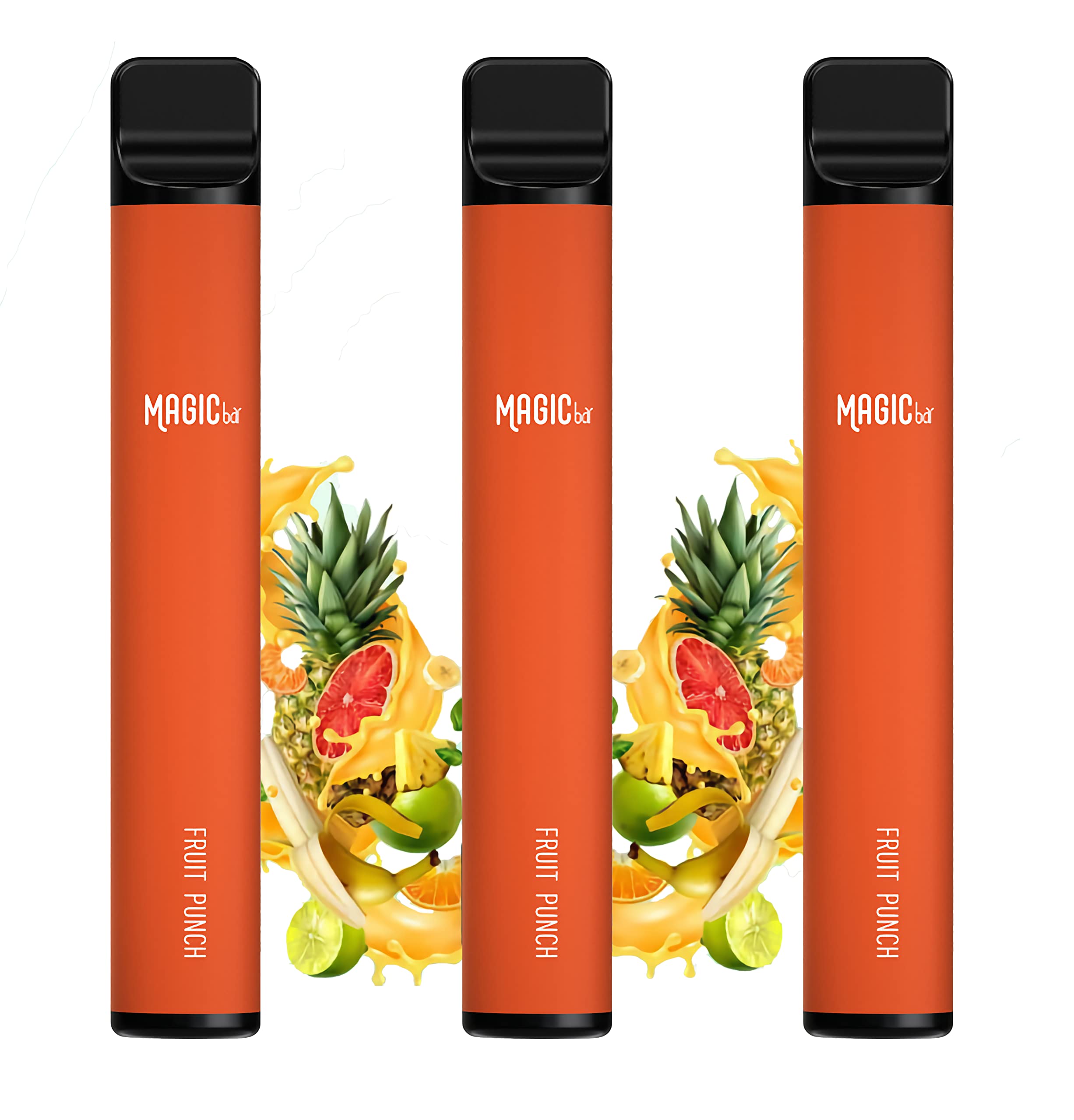 Buy 3 Pack Pen Bar, Magic Bar Disposable Flavoured E s 600 Puffs (1800 ...