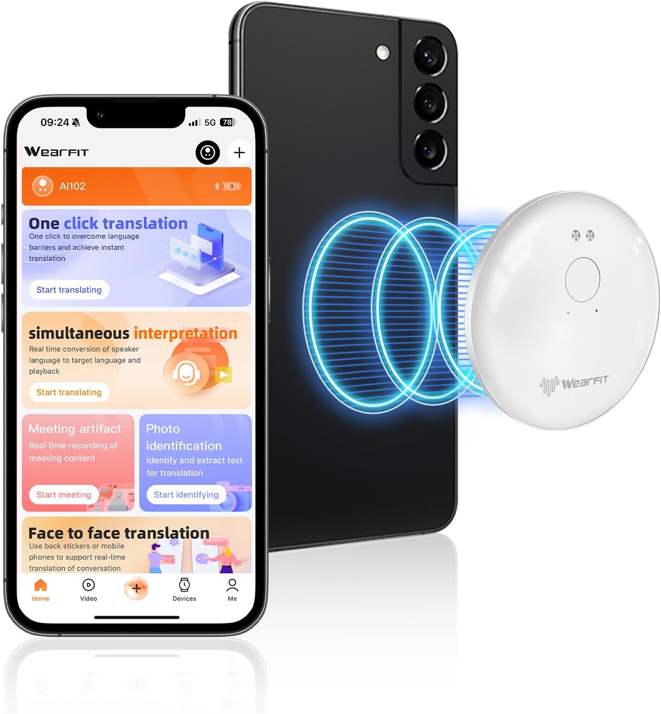 Amazon.com : Language Translation Device, 2025 Upgraded Ai Smartphone ...