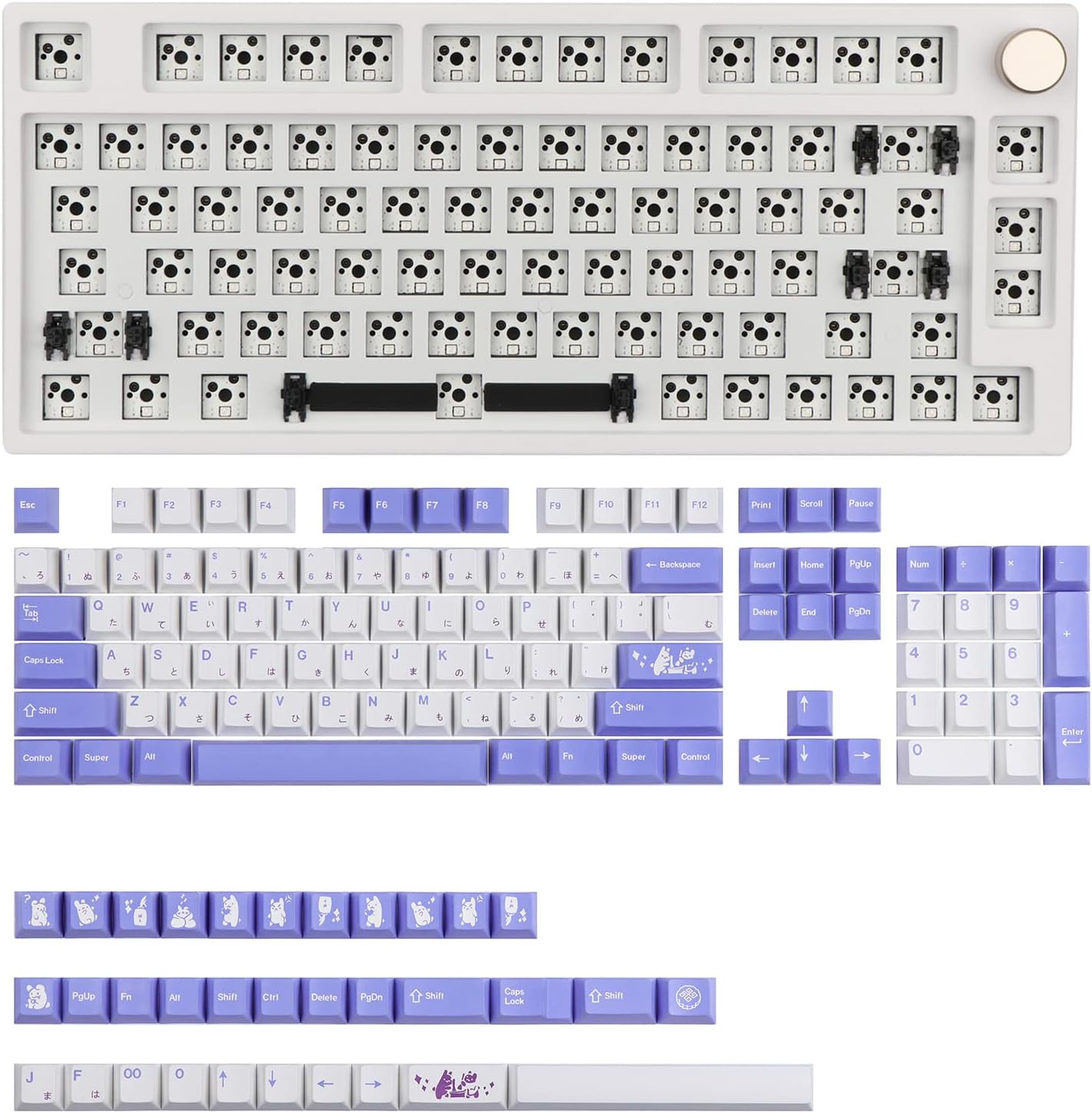 EPOMAKER TH80 Pro 75% 80 Keys Hot Swap Mechanical Philippines | Ubuy