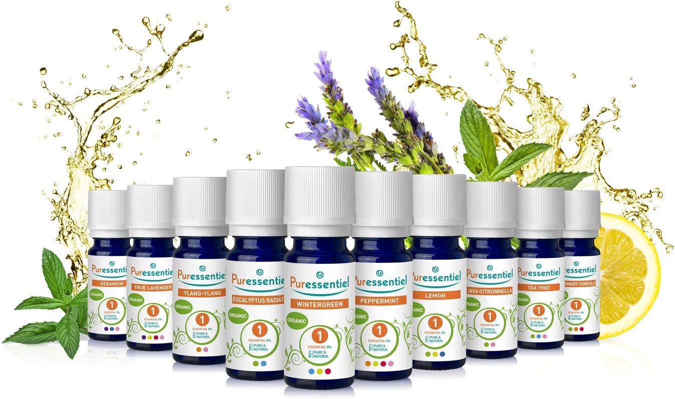 Puressentiel Organic Java Citronella Essential Oil 10ml – 100 % Pure ...