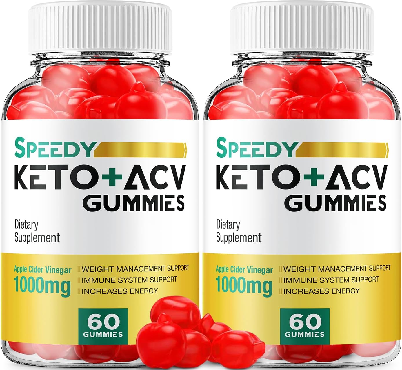 Amazon.com: (2 Pack) Speedy Keto ACV Gummies - Advanced Formula Speedy ...