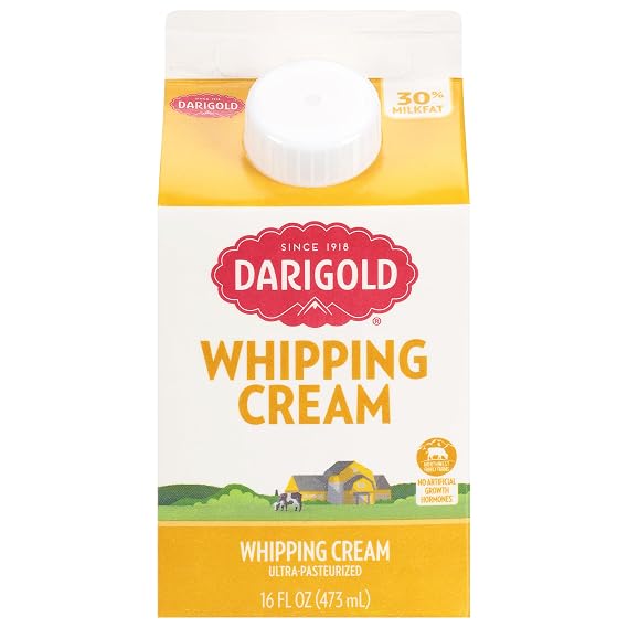 Amazon.com: Darigold, Whipping Cream, Ultra Pasteurized, 16 oz ...