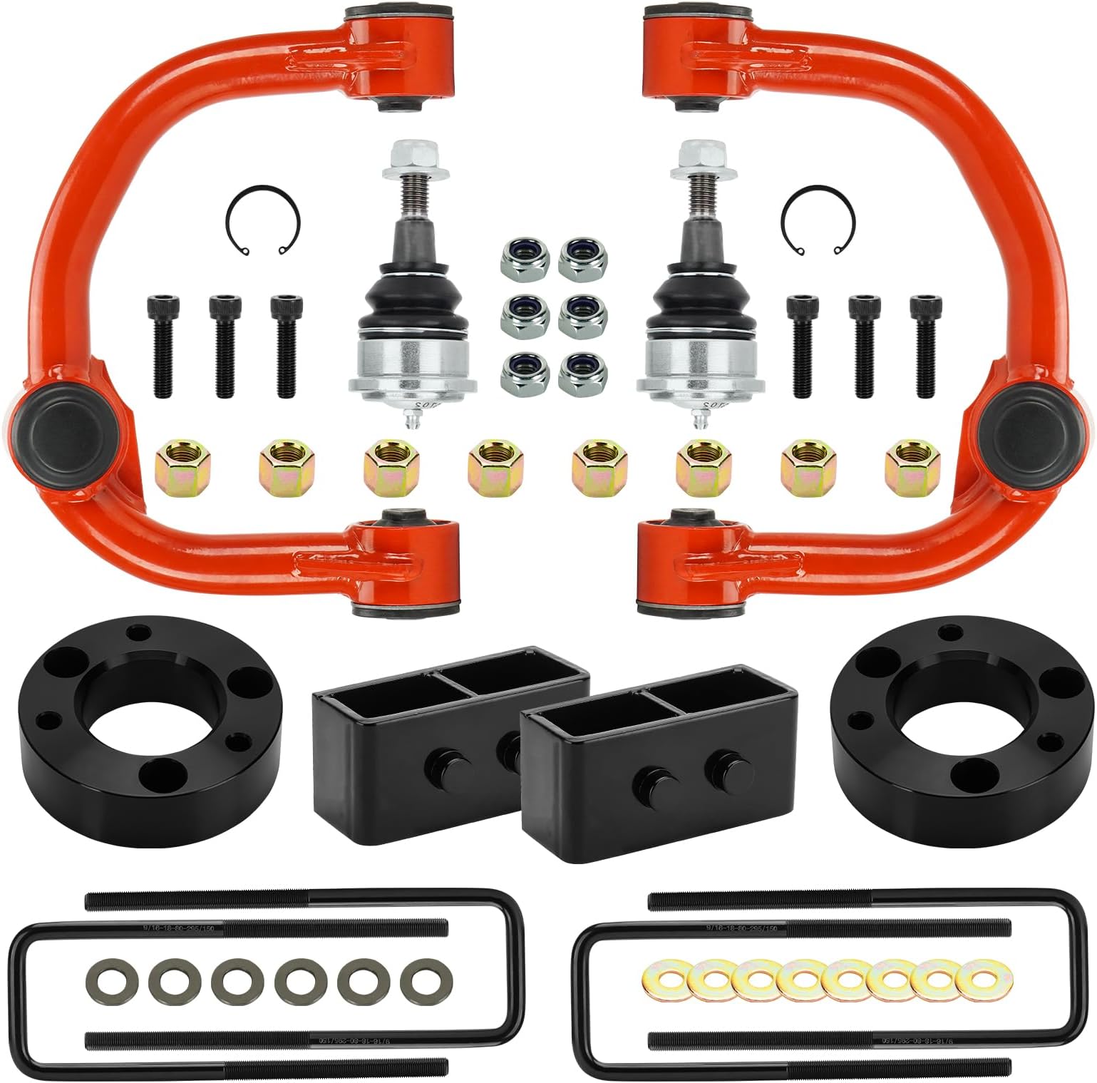 Amazon.com: 3" Front & 2" Rear Leveling Lift + Upper Control Arm Lift 2 ...