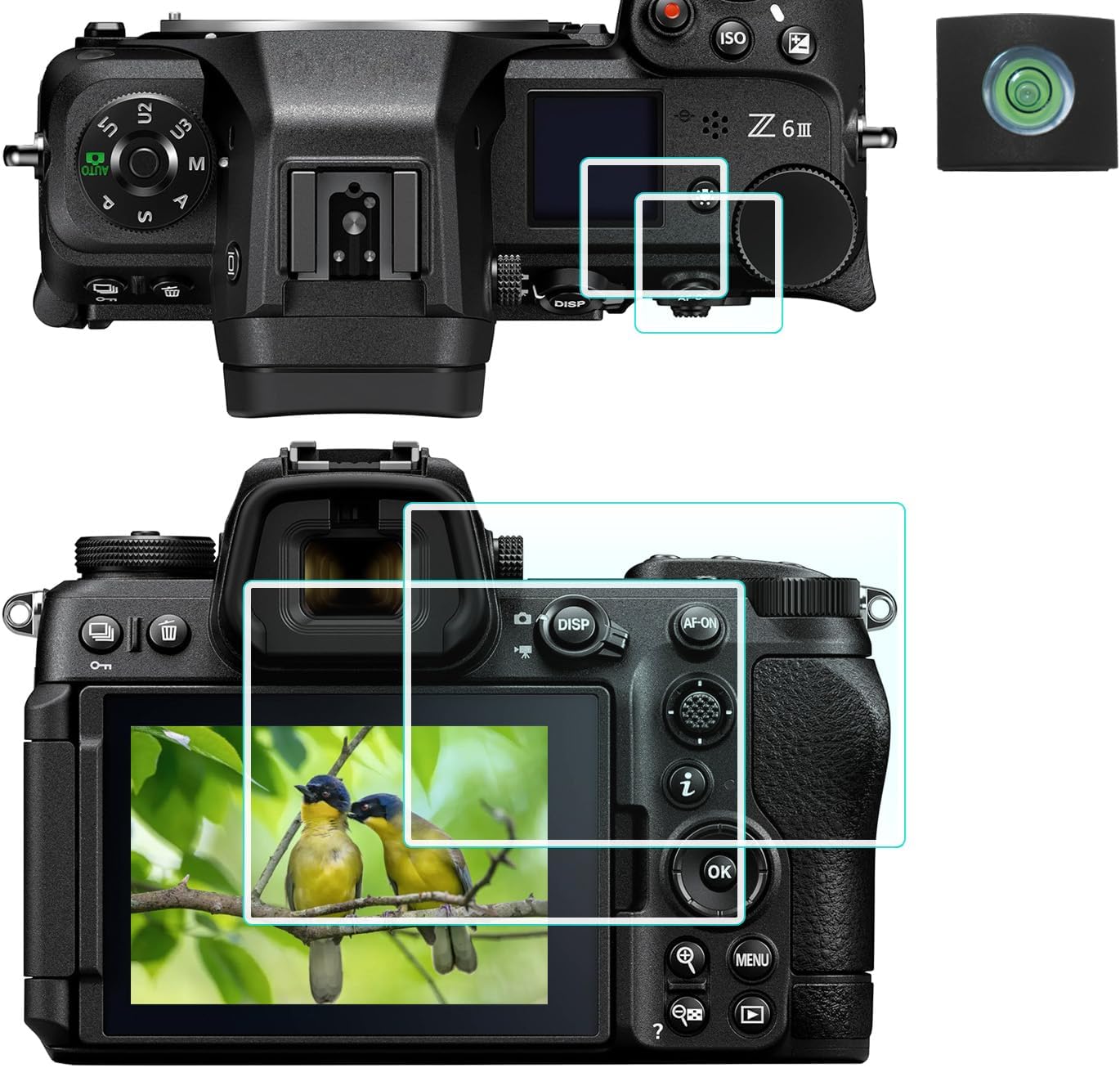 Amazon.com: ULBTER Top + Screen Protector for Nikon Z6 III Z 6III Z6III ...