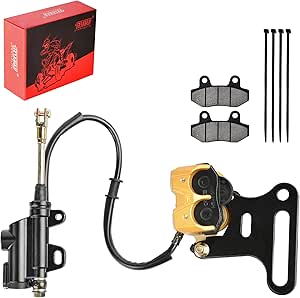 Amazon.com: RUTU 12mm Rear Brake Caliper & Master Cylinder Replacement ...