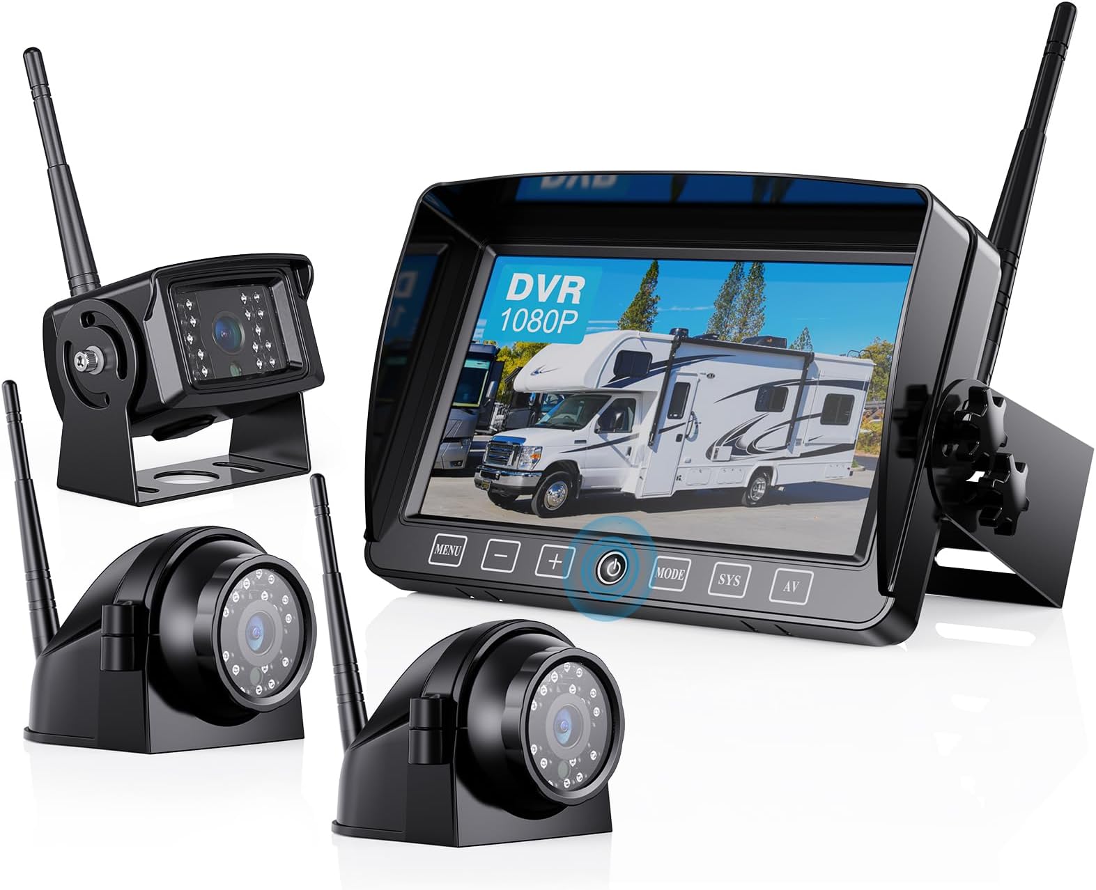 Amazon.com: ECCO 7 Inch LCD HD Camera System with Wireless Camera and ...