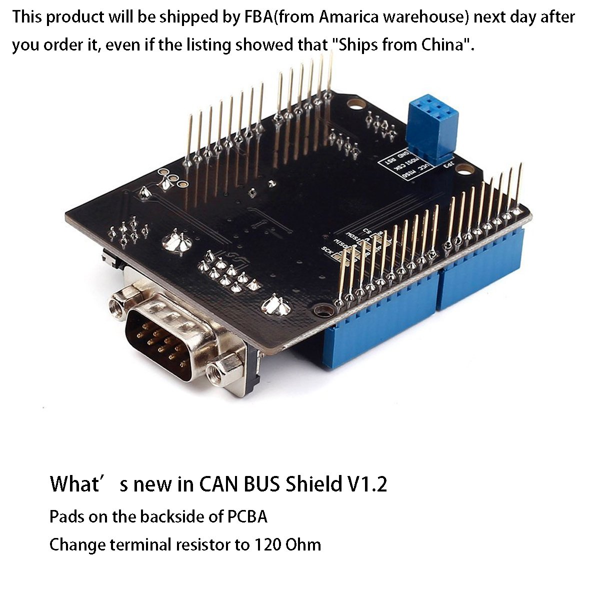 CAN-BUS Shield Compatible wit...B00NQVH666 | Encarguelo.com