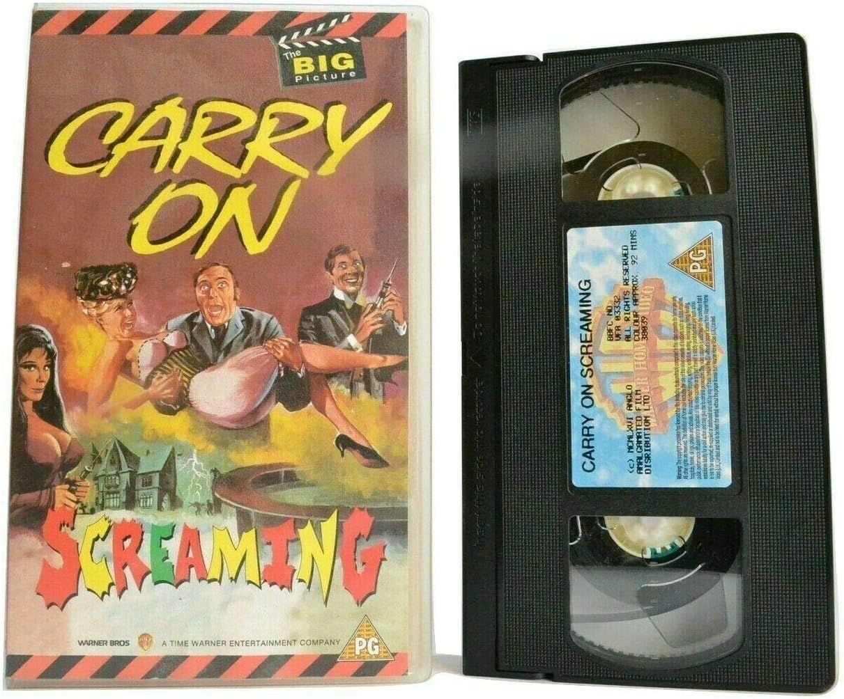 Amazon.com: Carry on Screaming! [VHS] : Kenneth Williams, Jim Dale ...