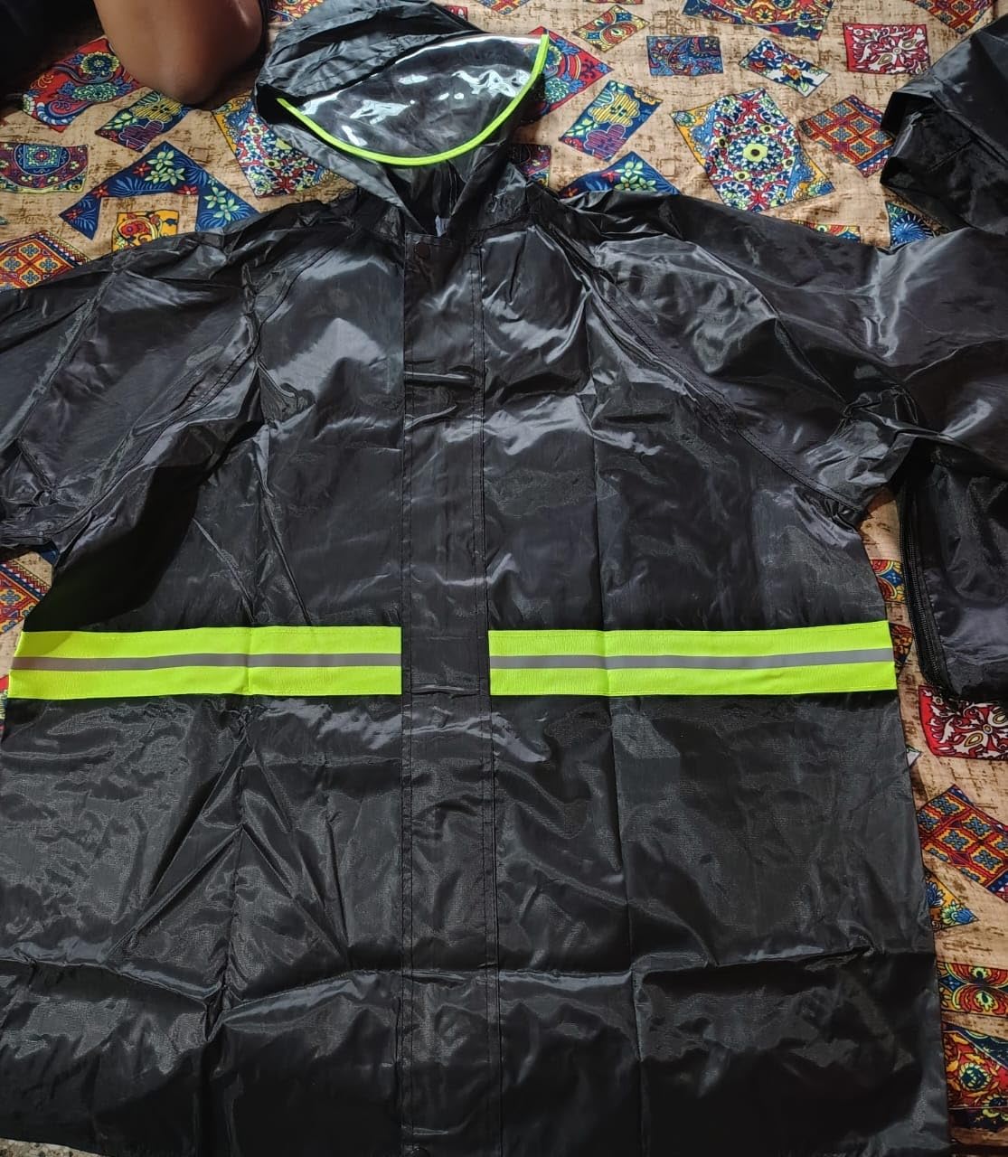 Bloomingdale Rain Coat for Men & Women Waterproof Bike Raincoat for Men with Pant Set Reflective ...