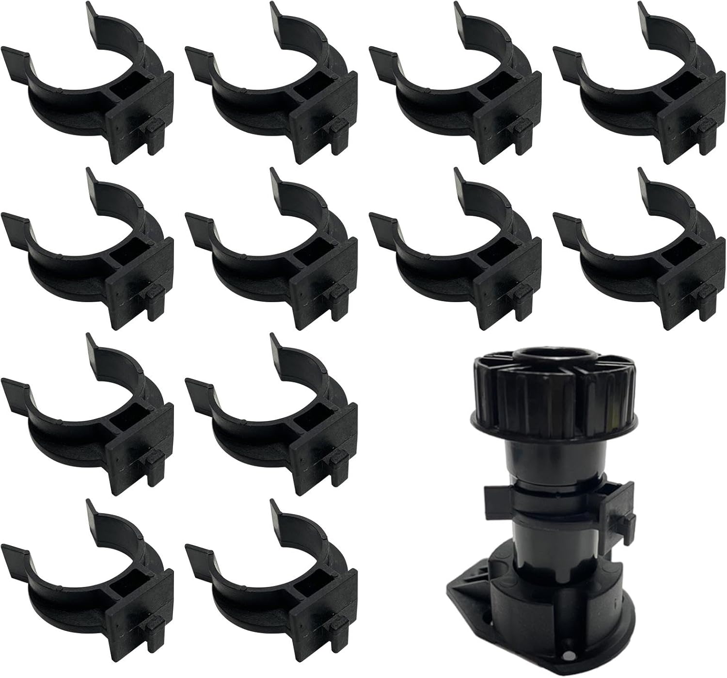Amazon.com: EMVANV 12pcs Plinth Clips, Kitchen Kick Board Plinth Clips ...