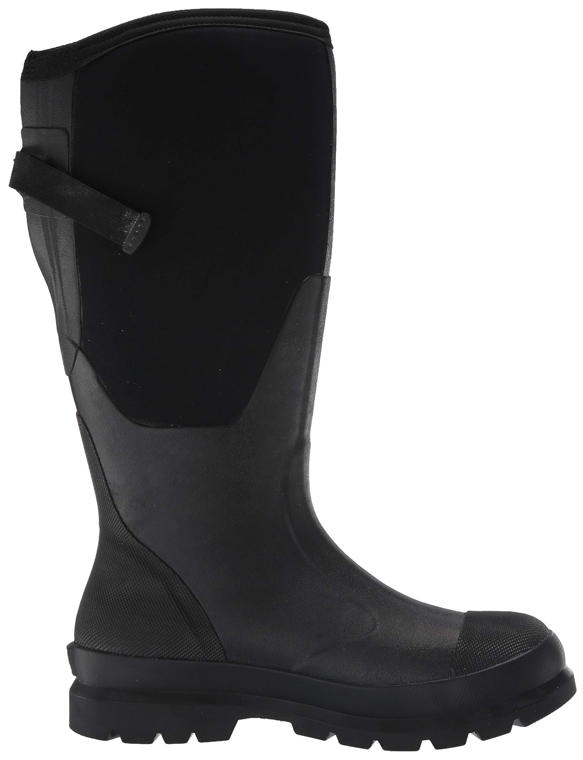 Muck Boot Women's Chore Wide Calf Boot, Black, 10 Medium/Wide Shaft (US)