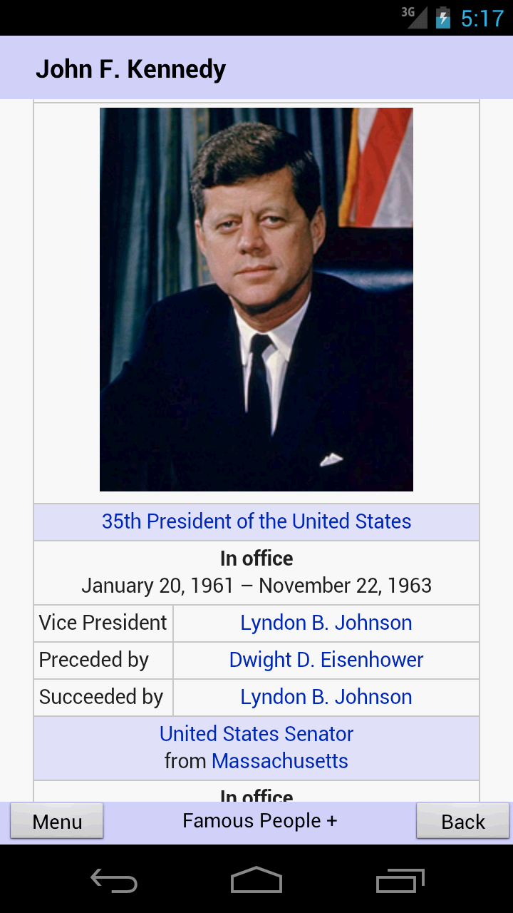 Famous People - App on Amazon Appstore